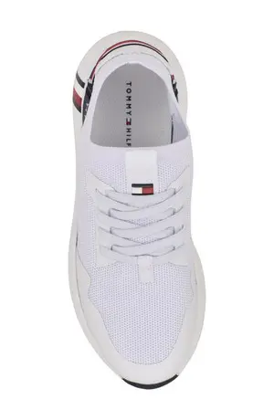 Tommy Hilfiger Knit Sneakers - White
