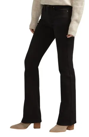 SILVER JEANS CO. Suki Curvy Slim Bootcut Jeans - Black
