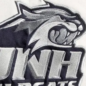 COLOSSEUM New Hampshire Wildcats 2.0 Lace-up Hoodie - Cream