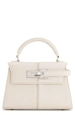 Jw Pei Elise Faux Leather Top Handle Bag - White