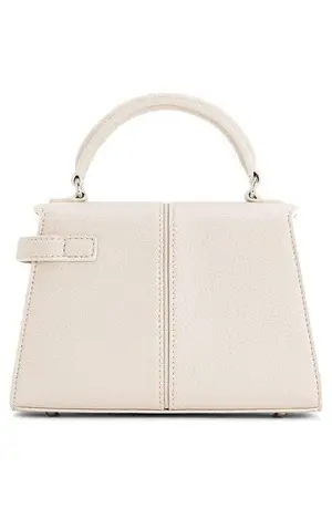 Jw Pei Elise Faux Leather Top Handle Bag - White