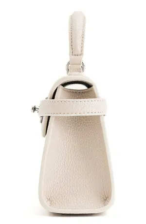 Jw Pei Elise Faux Leather Top Handle Bag - White