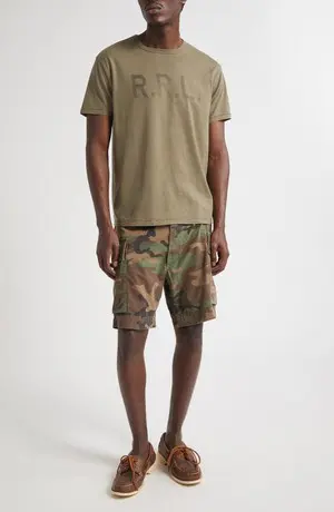 Double Rl Cotton Graphic T-shirt