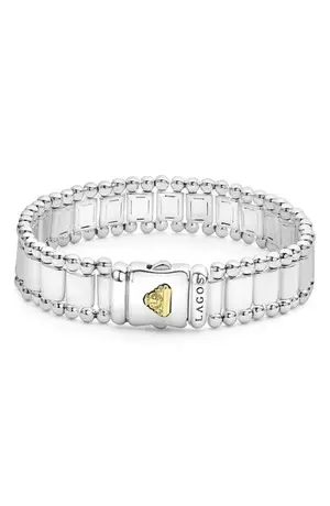 Lagos Anthem Caviar Lined Bracelet