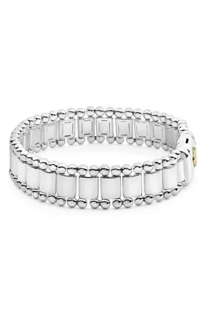Lagos Anthem Caviar Lined Bracelet