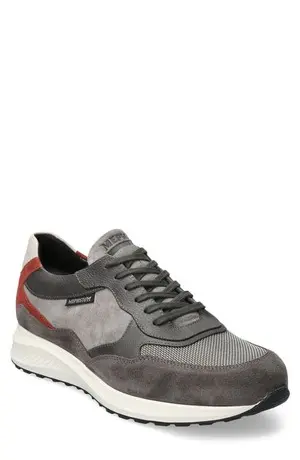 Mephisto Driss Mixed Media Sneakers - Graphite