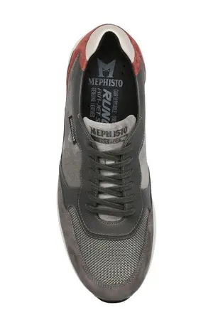 Mephisto Driss Mixed Media Sneakers - Graphite