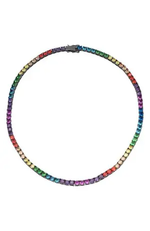 Kurt Geiger Tennis Necklace - Multi