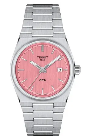 TISSOT Prx Bracelet Watch - Pink