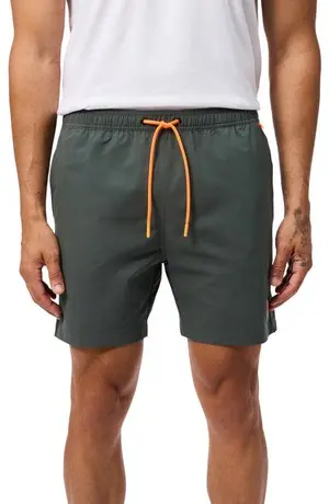 Psycho Bunny Palm View Hydrochromic Swim Trunks Urban Chic