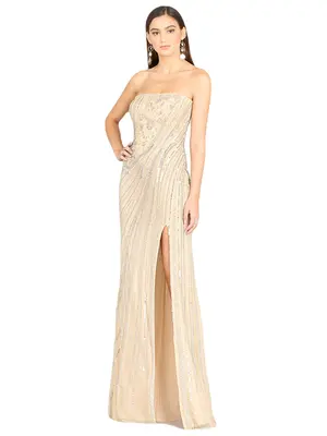 LARA NEW YORK Freddy Strapless Gown