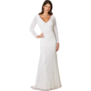 V-Neck Wedding Gowns