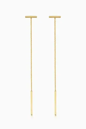 ORADINA 14k Tea Time Drop Earrings