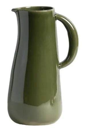 GHARYAN STONEWARE Stoneware Jug - Green