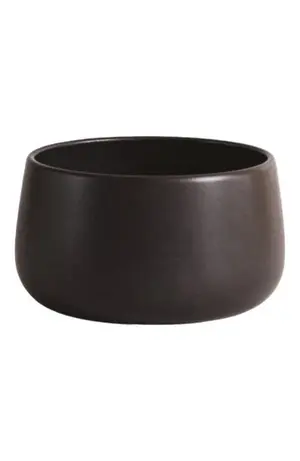 GHARYAN STONEWARE Stoneware Serving Bowl - Black