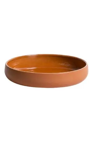 GHARYAN STONEWARE Tunisian Pasta Bowls Set Of 4 - Terracotta