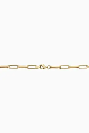 ORADINA 14k Venice Bold Link Bracelet