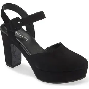 Cordani Torin Platform Pumps - Black Suede