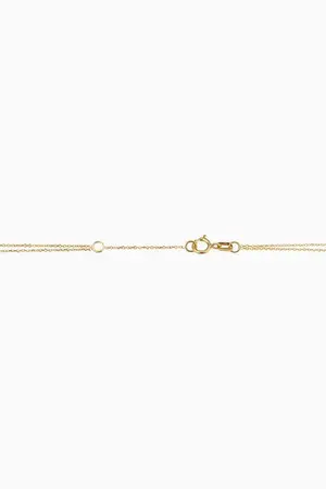 ORADINA 14k Starry-eyed Anklet