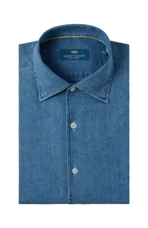 Robert Talbott Morgan Linen-cotton Shirt