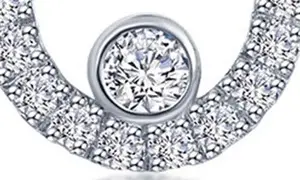 Lafonn Simulated Diamond Pear Pendant Necklace