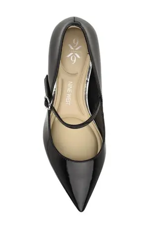 Nine West Hadey Pointed Toe Mary Jane Pump - Black