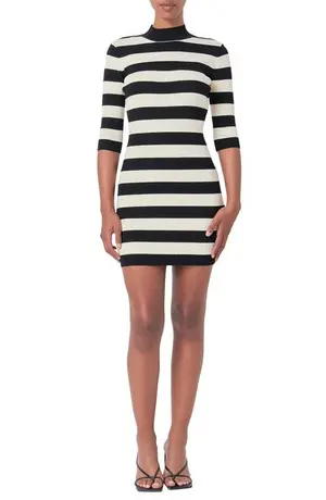Endless Rose Stripe Knit Minidress