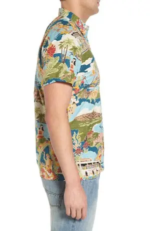 Tori Richard Boat Day Aloha Sport Shirt