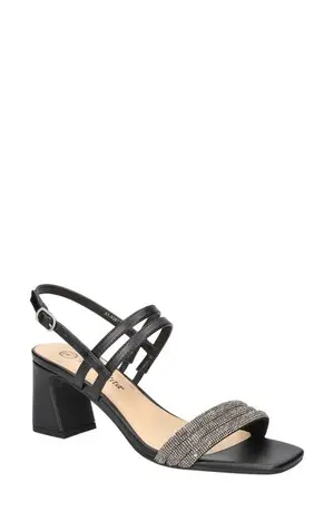 BELLA VITA Majesty Slingback Sandal - Black