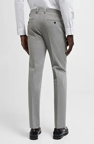 Mango Stretch Superslim Fit Suit Trousers