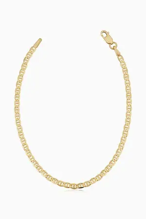 ORADINA 14k Mystic Mariner Anklet - Yellow Gold