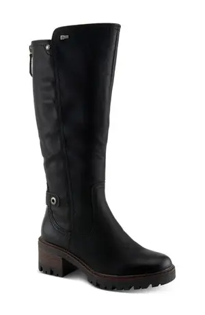 SPRING STEP SHOES Lexis Knee High Boots - Black