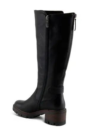 SPRING STEP SHOES Lexis Knee High Boots - Black