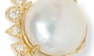 Anzie Cléo Baroque Pearl Earrings