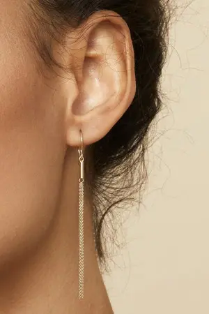 ORADINA 14k Vicenza Tassel Drop Earrings