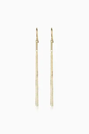 ORADINA 14k Vicenza Tassel Drop Earrings