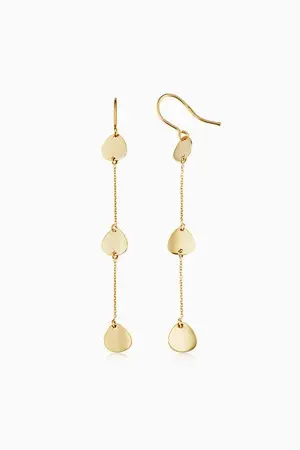 ORADINA 14k Botticelli Drop Earrings