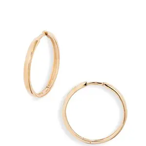 Anzie Classique Large Hoop Earrings