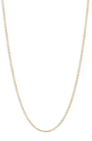Anzie 14k Cable Chain Necklace - Gold