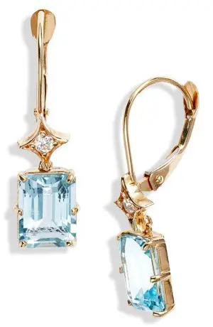 Anzie Aurora Drop Earrings - Blue