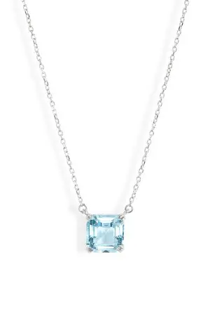 Anzie Jac + Jo Harper Stone Pendant Necklace - Blue