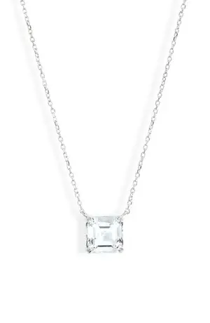Anzie Jac + Jo Harper Stone Pendant Necklace - Clear