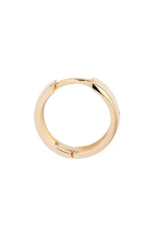 Anzie Classique Wide Huggie Hoop Earrings