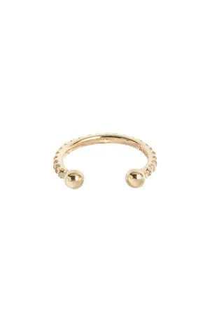 Anzie Single Pavé Diamond Ear Cuff