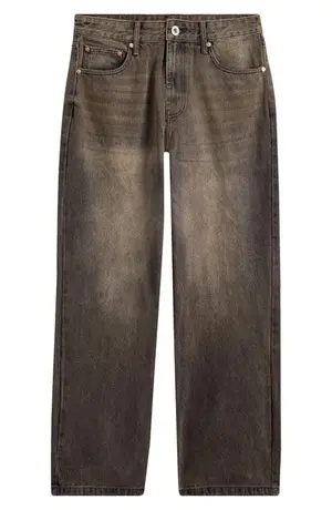 ELWOOD Nonstretch Baggy Jeans - Worn Out Wash