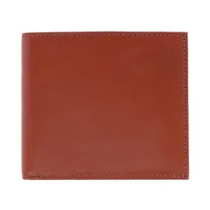 Trafalgar Sergio Genuine Leather 8-slot Bi-fold Rfid Wallet - Tan