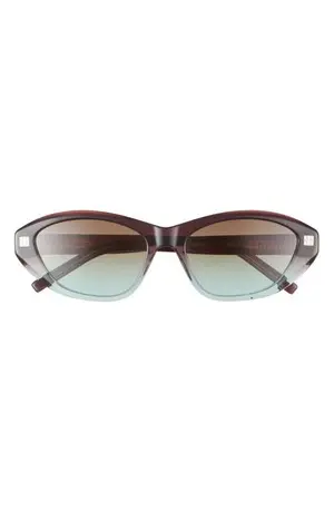 Givenchy Gv Day Cat Eye Sunglasses - Dark Brown/other/brown