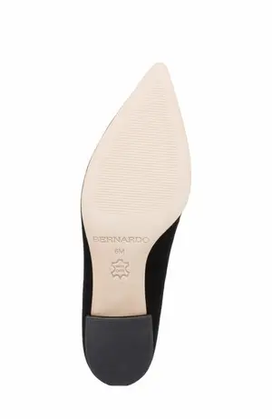 Bernardo Millie Block Heel Pump - Black