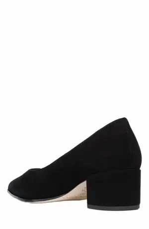 Bernardo Millie Block Heel Pump - Black