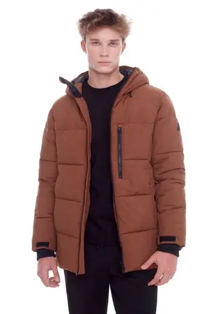 ALPINE NORTH Vegan Down Puffer Jacket - Maple